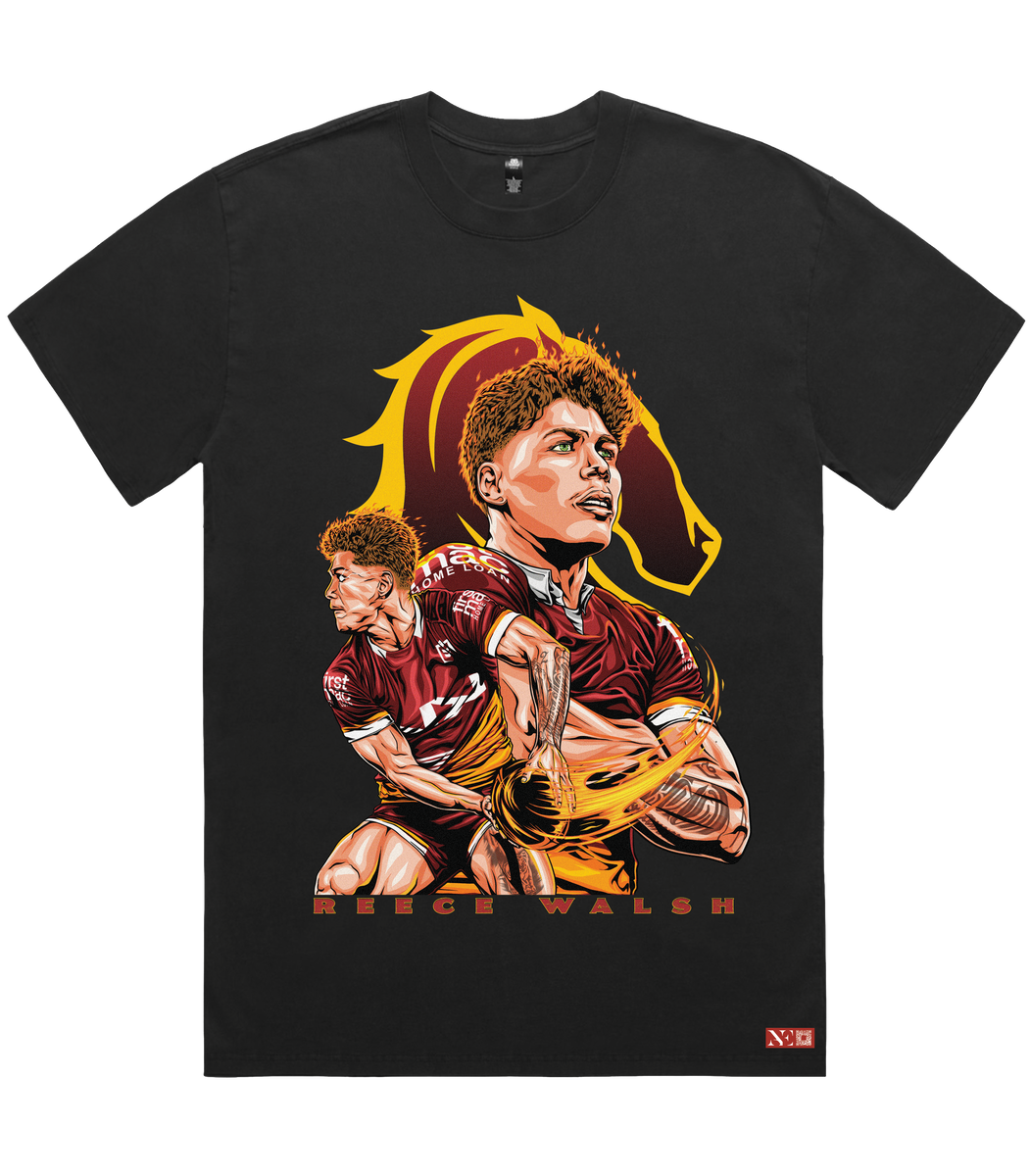 Reece Walsh Heavy Tee – Nela's Prints
