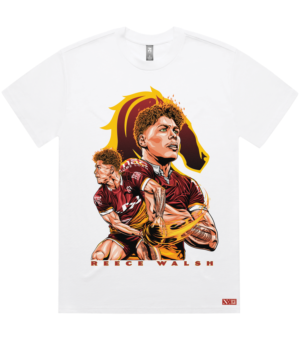 Reece Walsh Heavy Tee – Nela's Prints